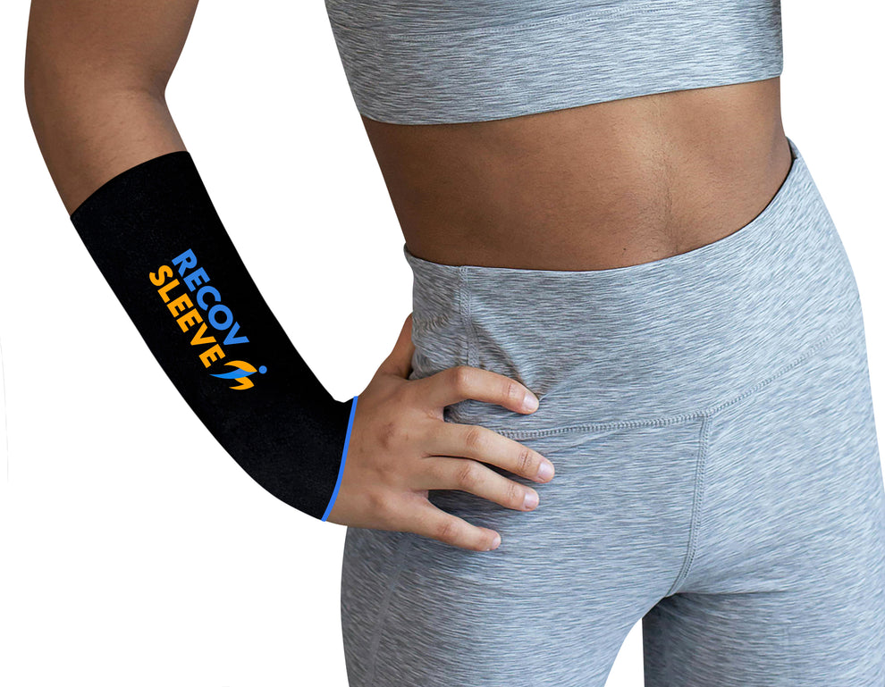 RECOV SLEEVE - 360° Cold & Hot Gel Compression Sleeve – RECOV WELL